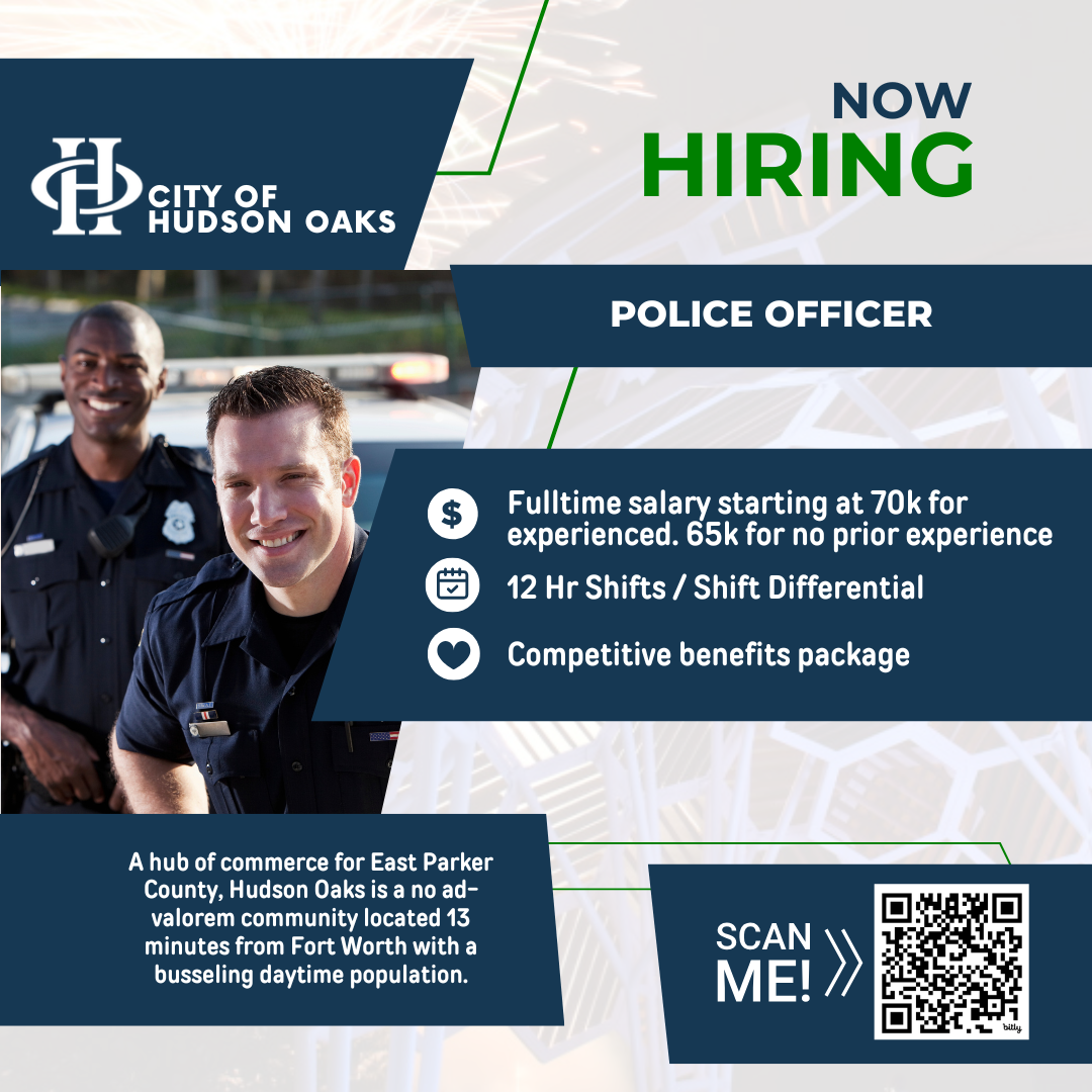 Human Resources City of Hudson Oaks